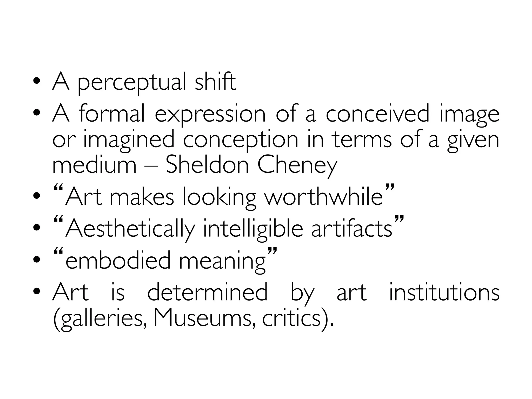 Chapter0.what is art follow up | PDF