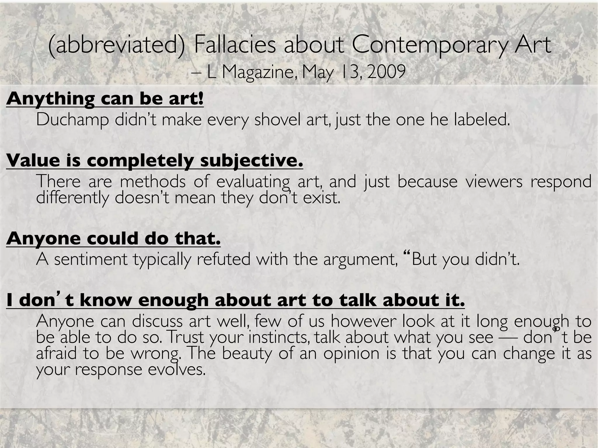 Chapter0.what is art follow up | PDF