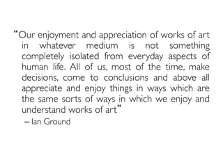 Chapter0.what is art follow up | PDF