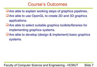 Chapter 00 - Computer Graphics using Open GL | PPT