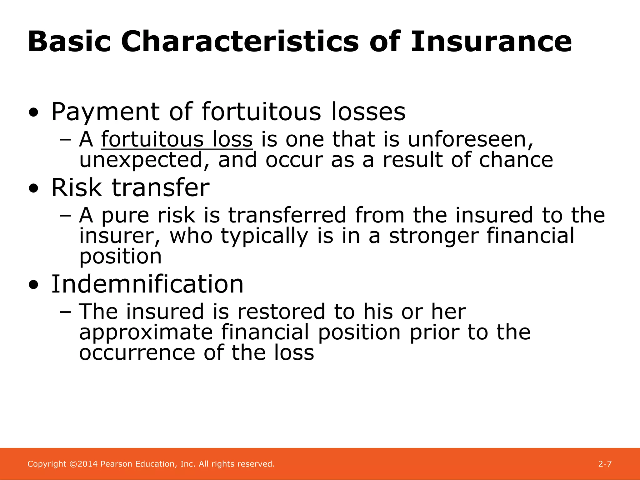 Chapter 02 - Insurance and Risk | PPTX