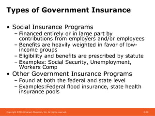 Chapter 02 - Insurance and Risk | PPTX