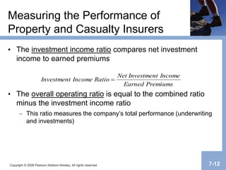 Chapter 07 - Financial Operations of Insurers | PPTX
