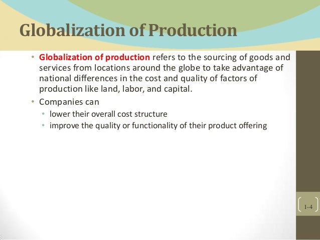 Globalization ( Chapter no. 1)