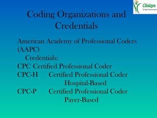 Medical Coding Training Hyderabad | PPT