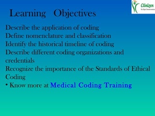 Medical Coding Training Hyderabad | PPT