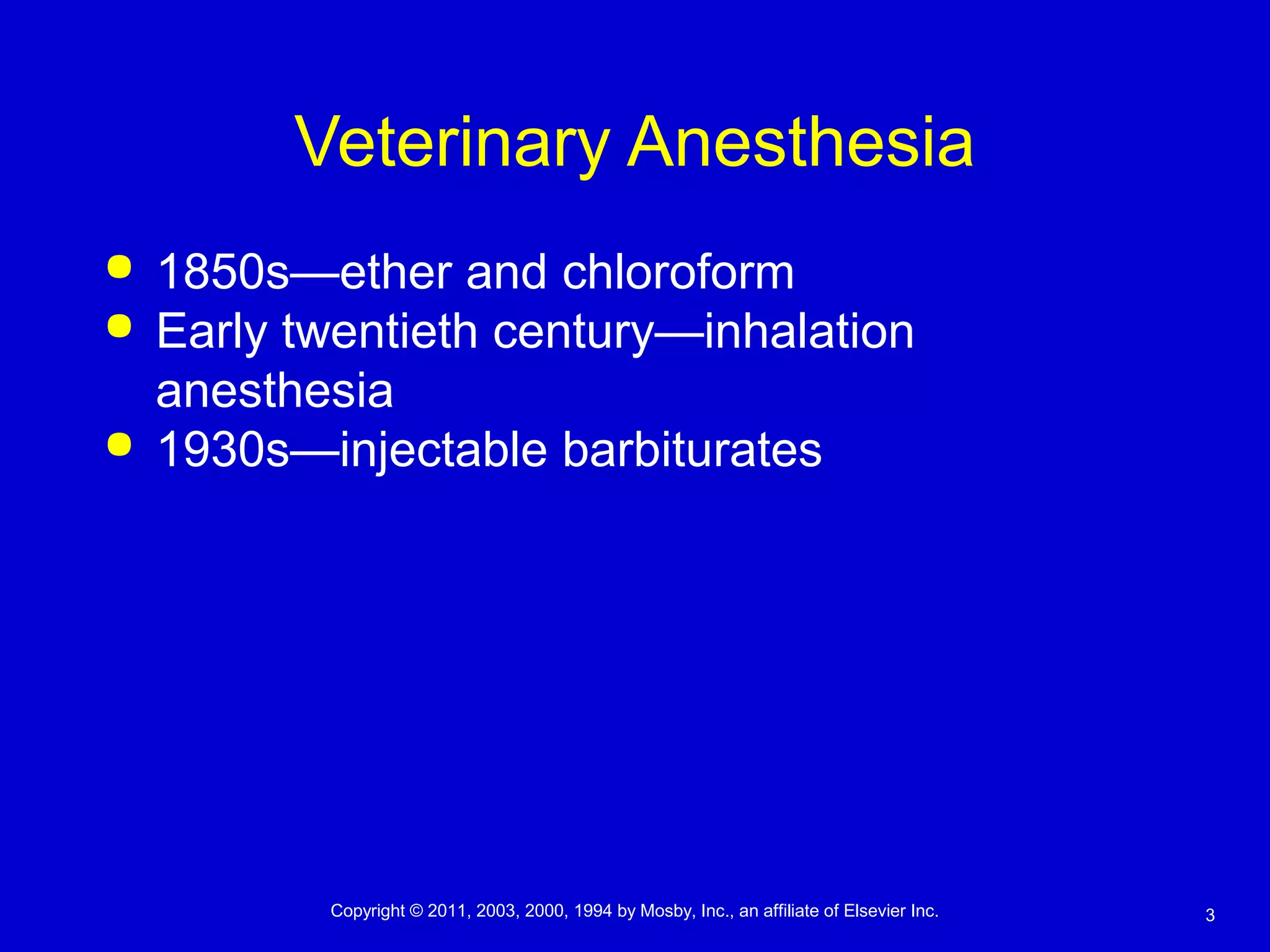 Introduction to Anesthesia | PPT | First Aid | Injuries