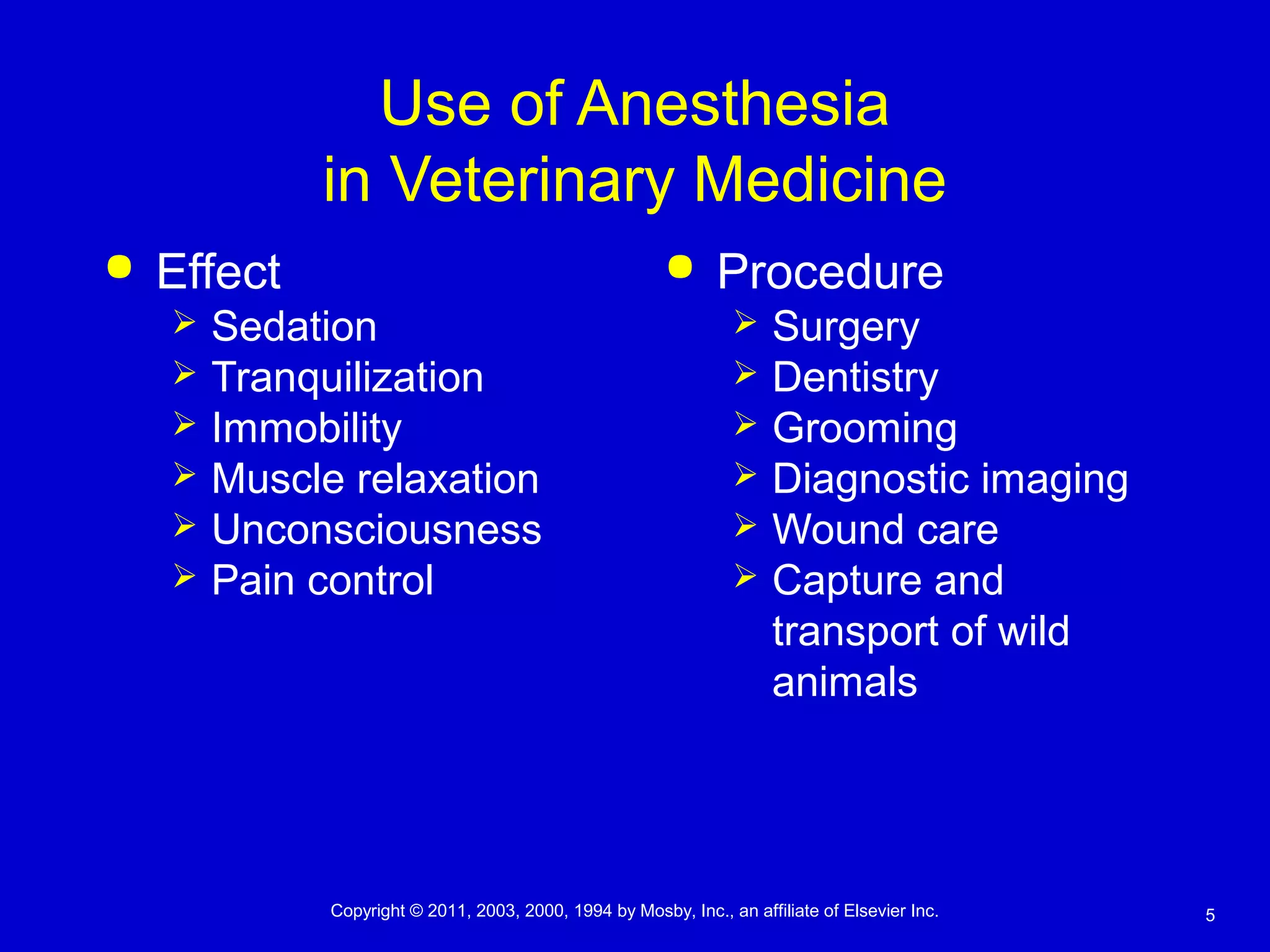 Introduction to Anesthesia | PPT | First Aid | Injuries