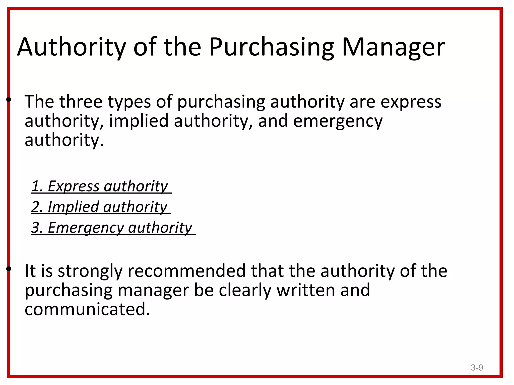 THE LEGAL ASPECT OF PURCHASING | PPT
