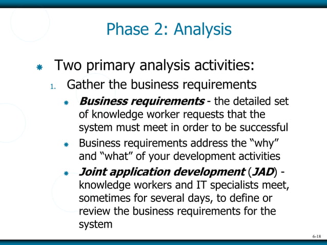 Systems Development: Phases, Tools, and Techniques | PPT | Computer ...