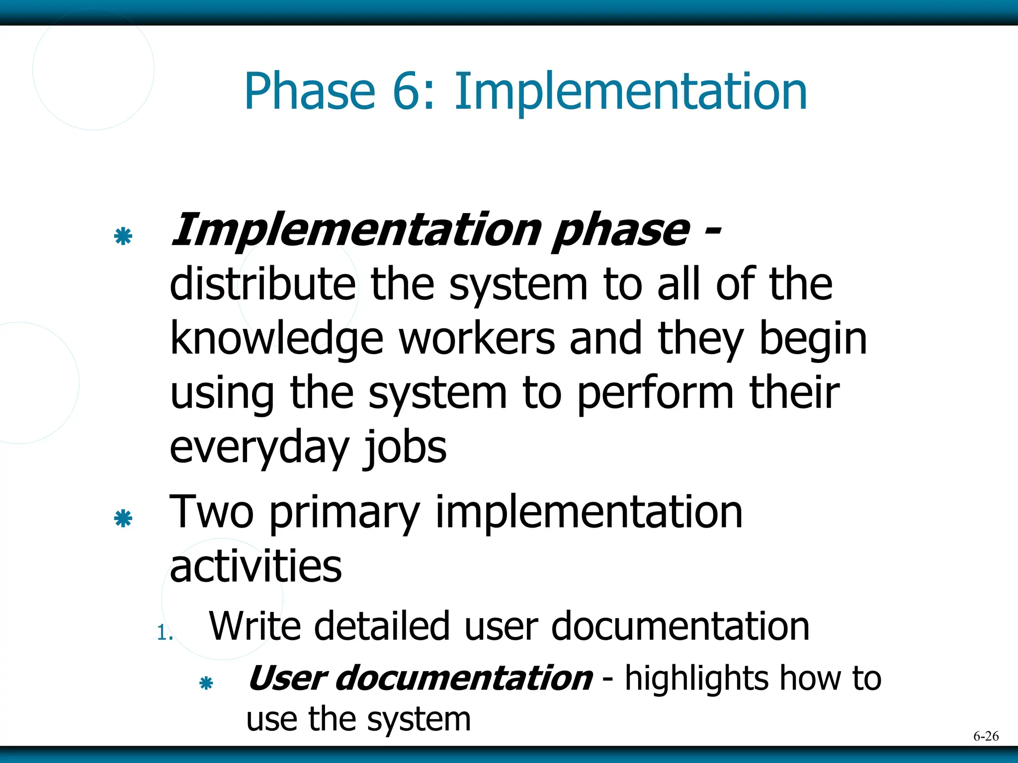 Chapter006Systems Development: Phases, Tools, and Techniques | PPT