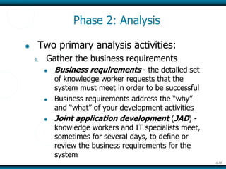 Chapter006Systems Development: Phases, Tools, and Techniques | PPT