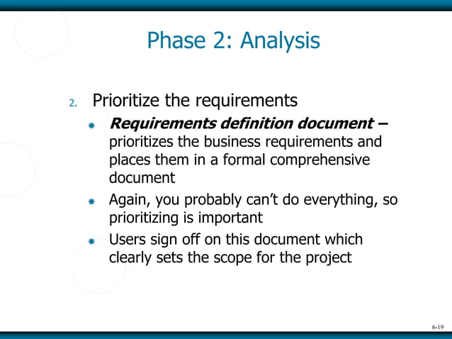 Chapter006Systems Development: Phases, Tools, and Techniques | PPT