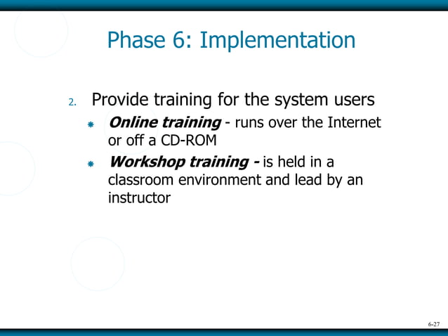 Chapter006Systems Development: Phases, Tools, and Techniques | PPT