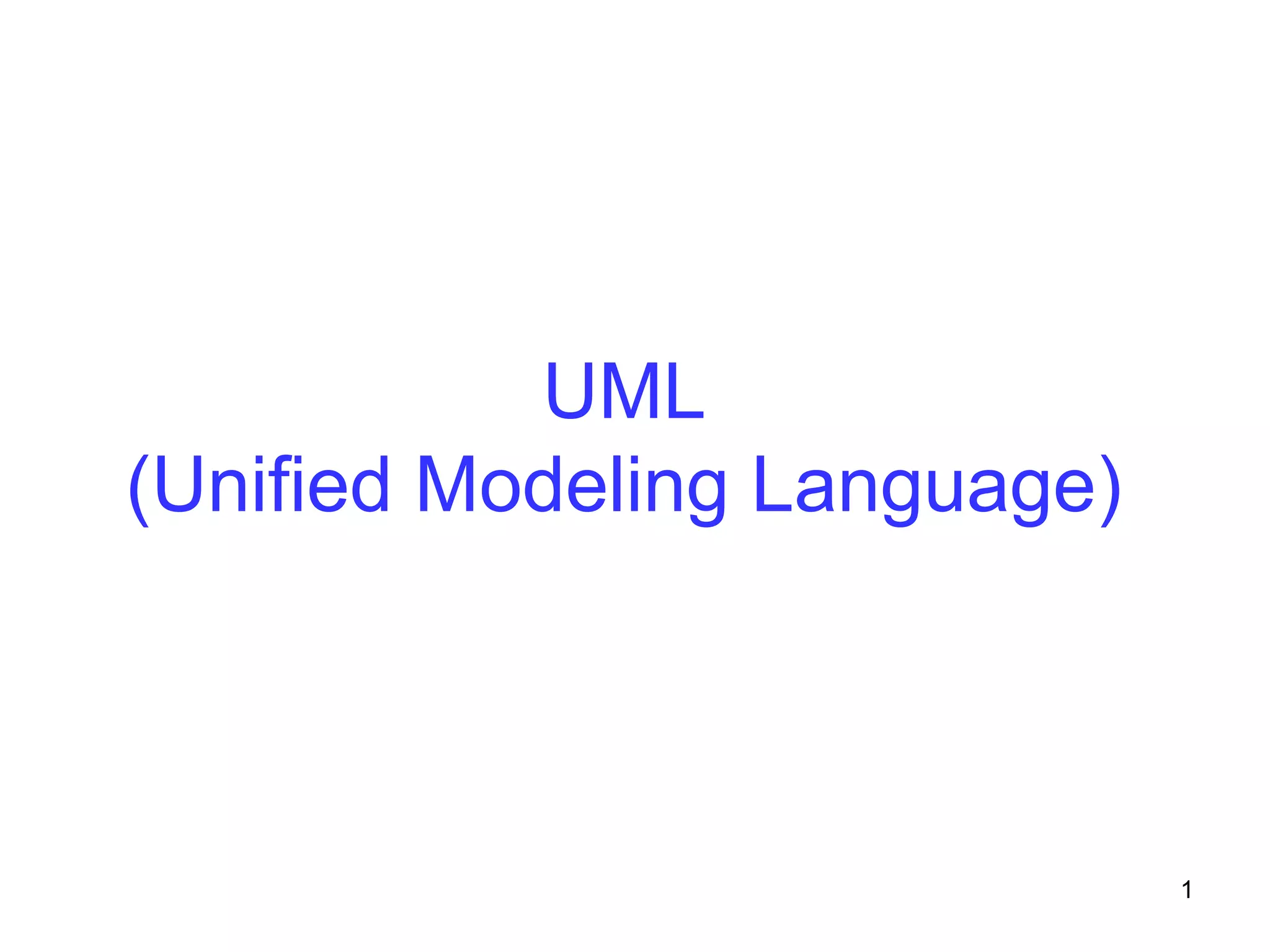 analysis and design with uml | PPT
