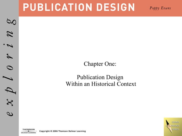 Publication Design Chapter 01 | PPT