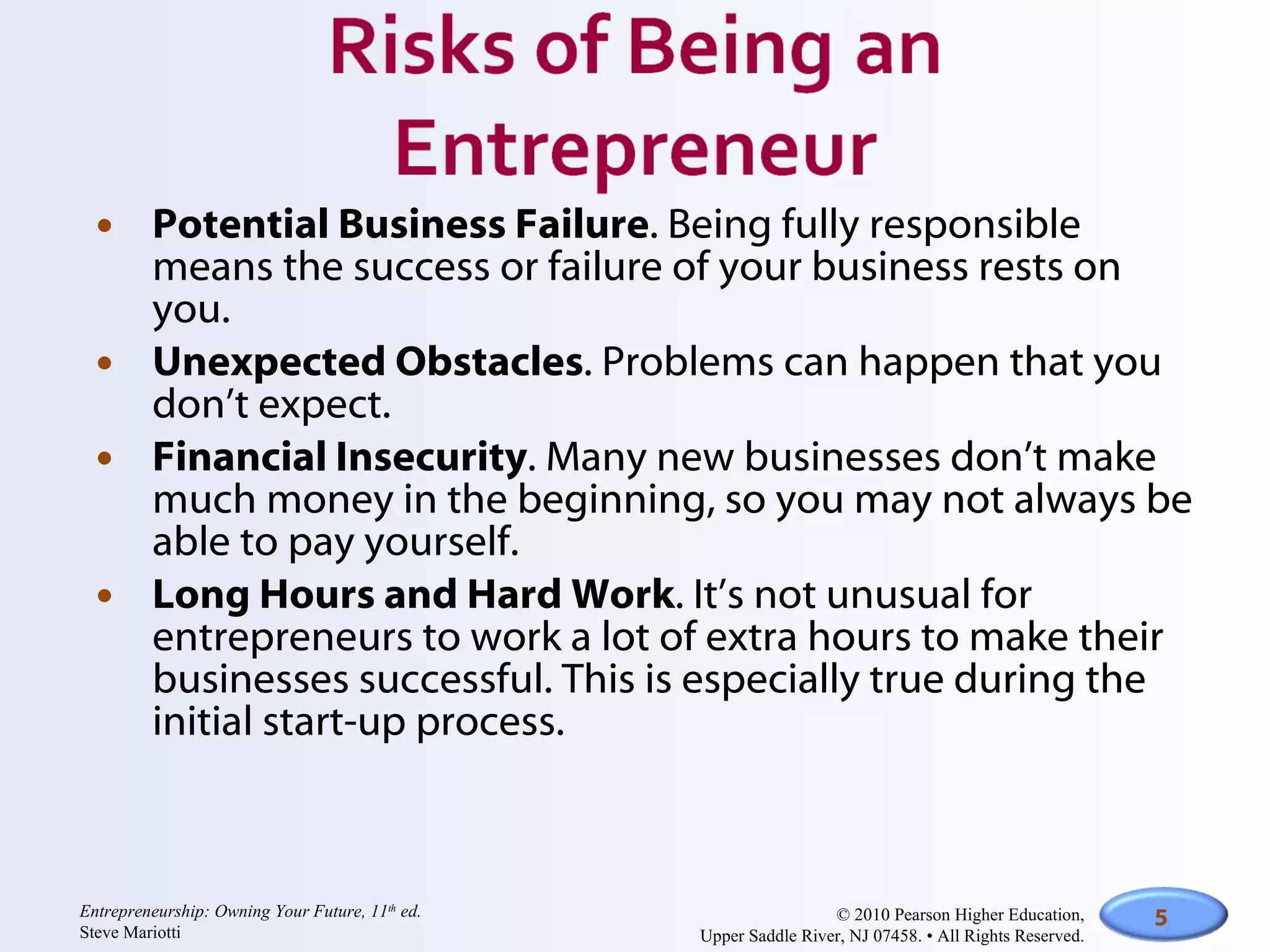 Introduction to Entrepreneurship | PPT