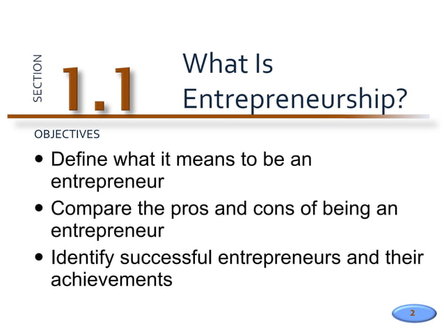Introduction to Entrepreneurship | PPT