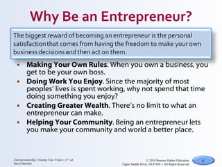 Introduction to Entrepreneurship | PPT