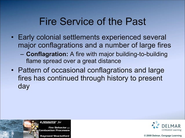 Chapter 01-American Fire Service: Past, Present, and Future | PPT