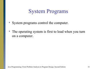 Overview of Programming Languages | PPT