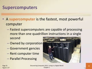 Chapter 01 - Introduction to Computers | PPTX