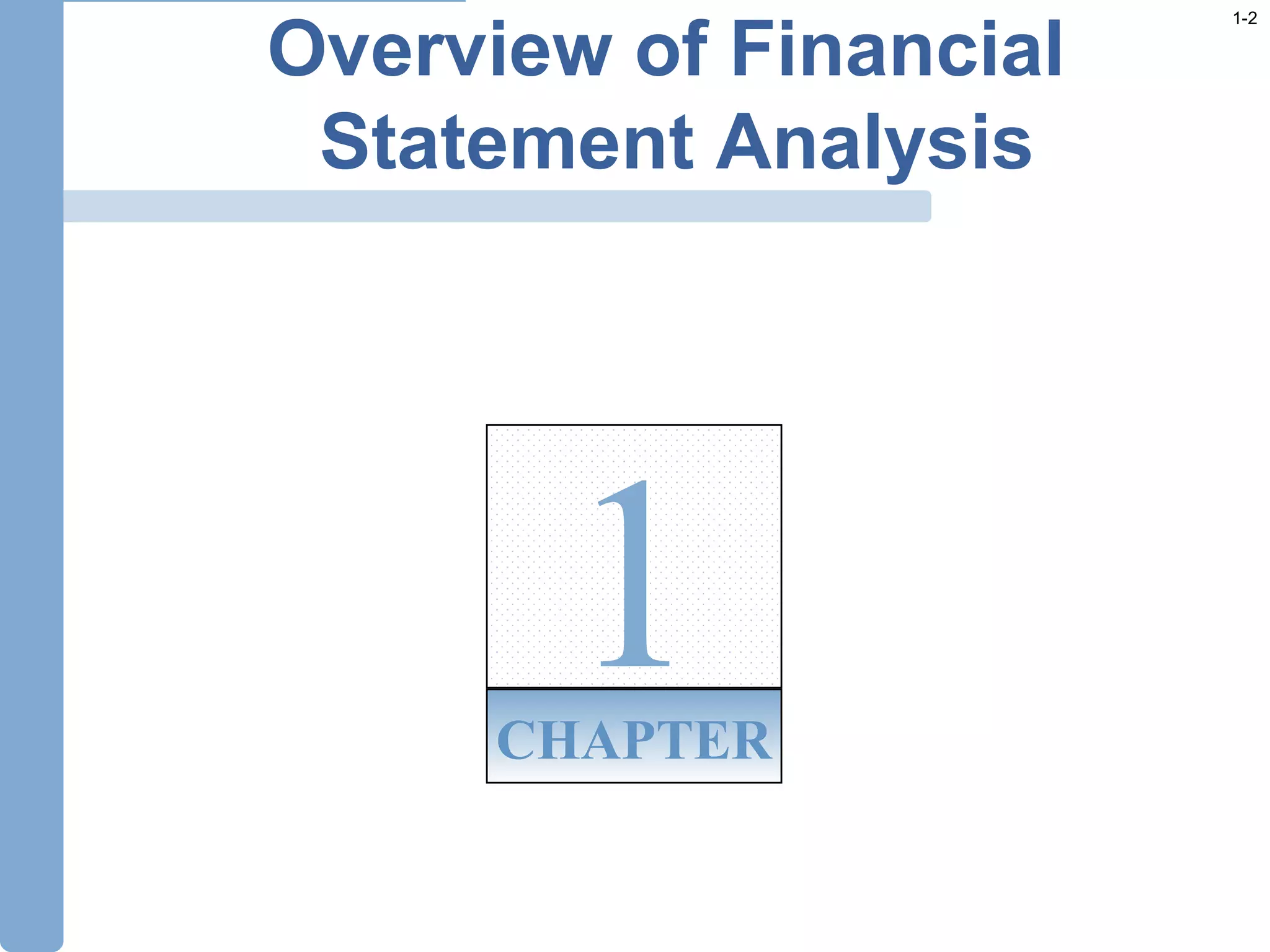 financial statement analysis | PPT