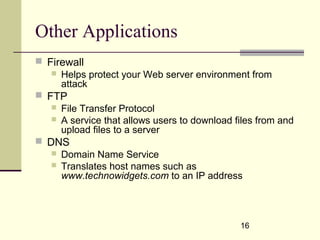 Web server administration | PPT