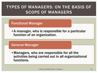 Chapter 01 introduction to management | PPSX