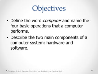 Chapter 1 (computer) | PPT