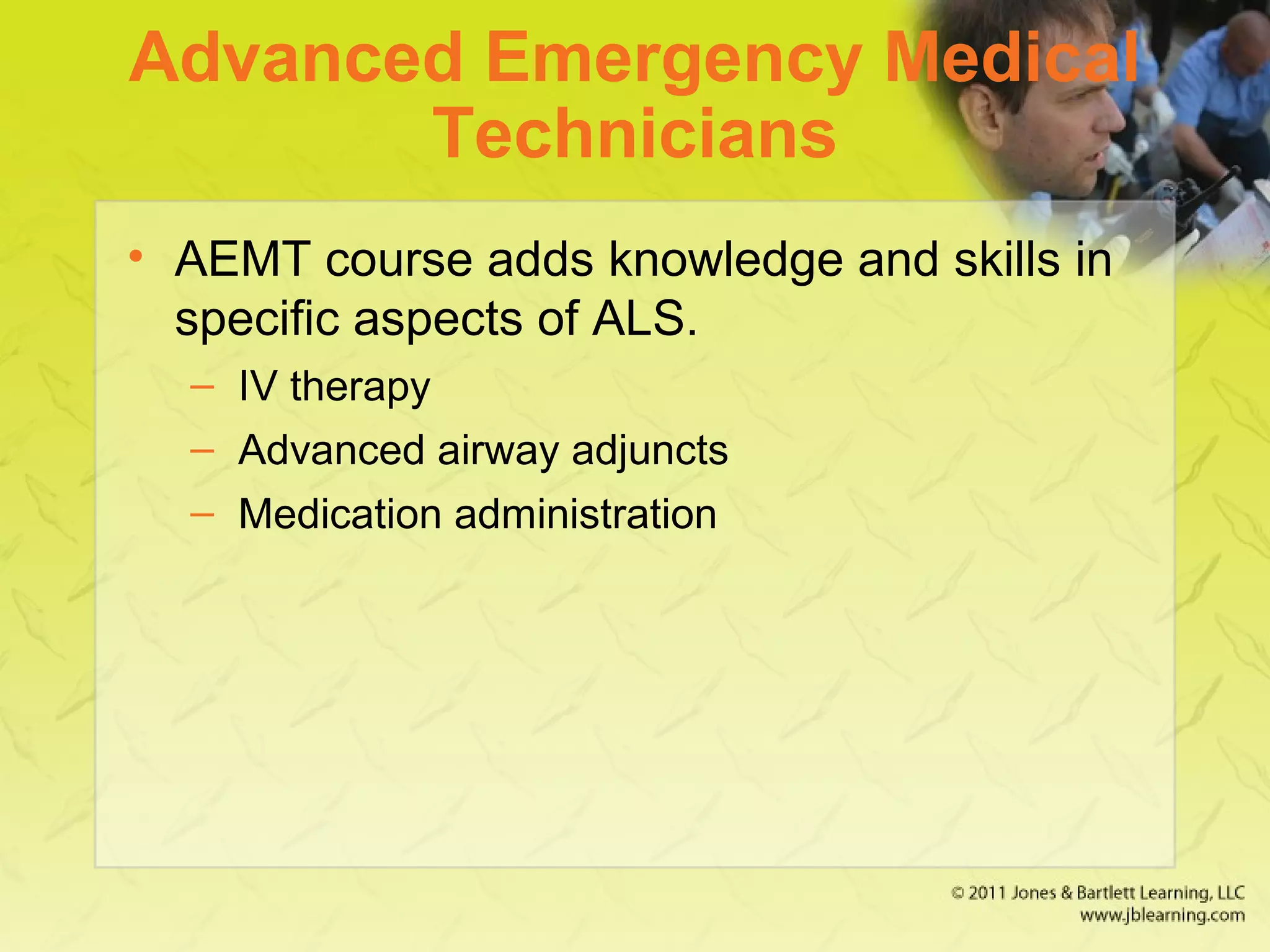 EMT Ch. 1 EMS SYSTEMS | PPT | First Aid | Injuries