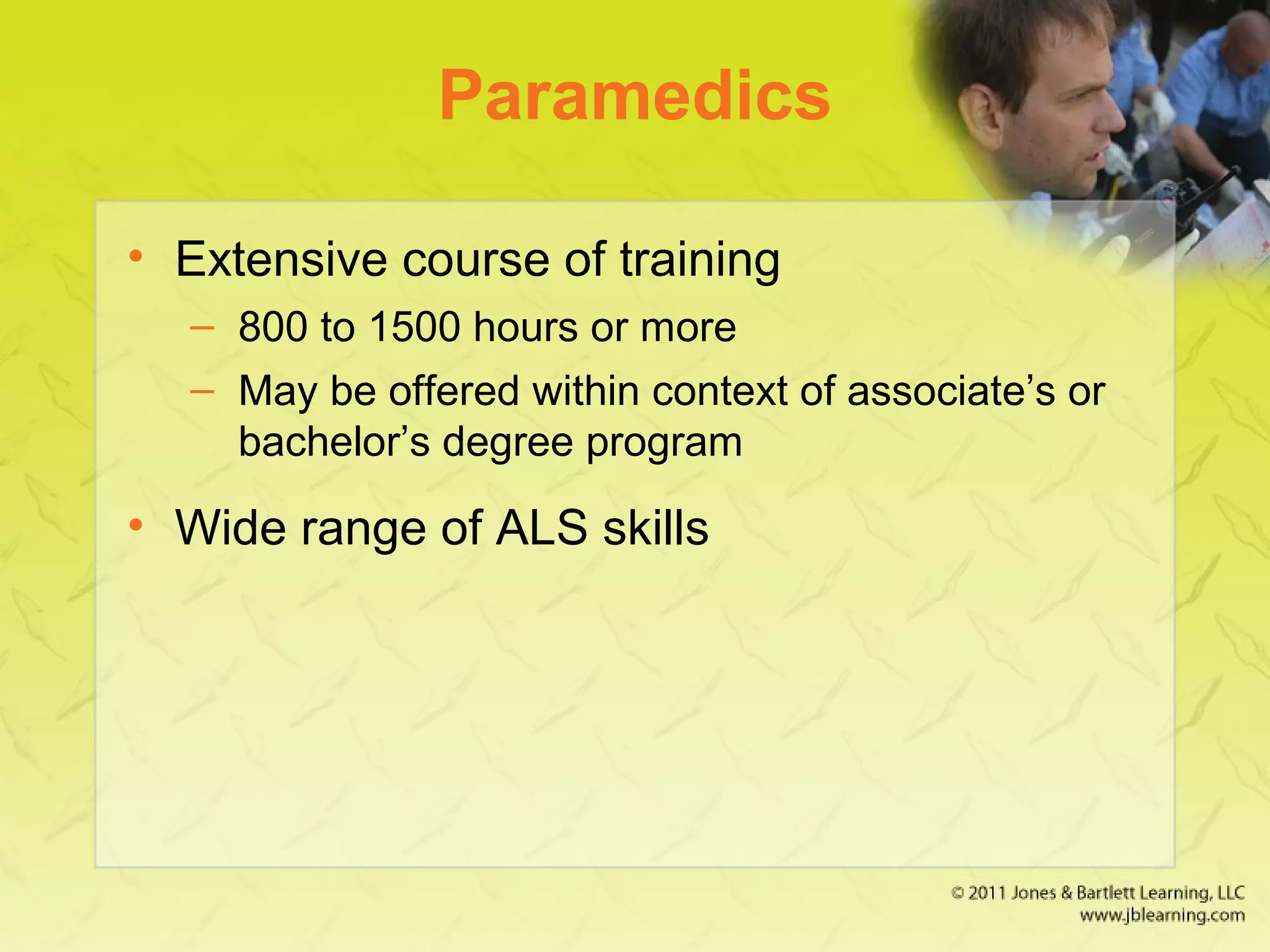 EMT Ch. 1 EMS SYSTEMS | PPT | First Aid | Injuries