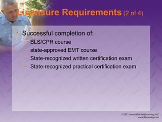 EMT Ch. 1 EMS SYSTEMS | PPT