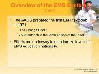 EMT Ch. 1 EMS SYSTEMS | PPT