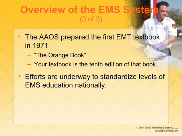 EMT Ch. 1 EMS SYSTEMS | PPT | First Aid | Injuries