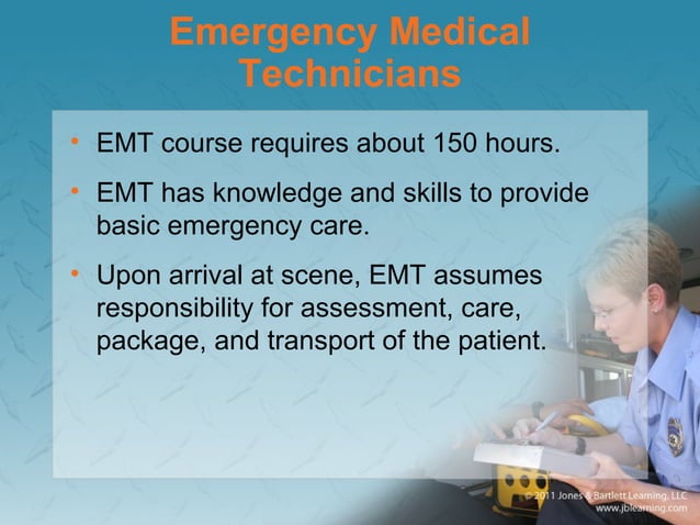 EMT Ch. 1 EMS SYSTEMS | PPT | First Aid | Injuries