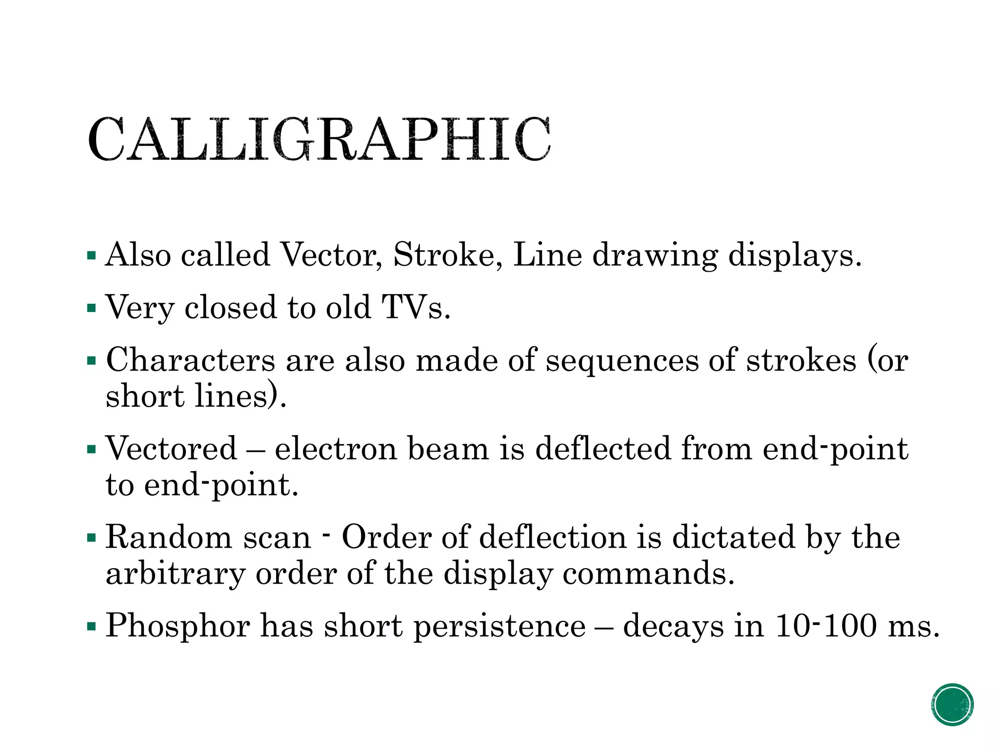 Computer Graphics - Introduction and CRT Devices | PPT