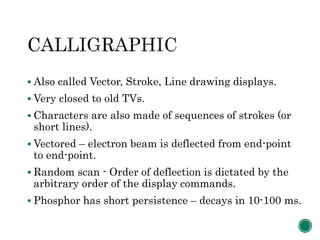 Computer Graphics - Introduction and CRT Devices | PPTX