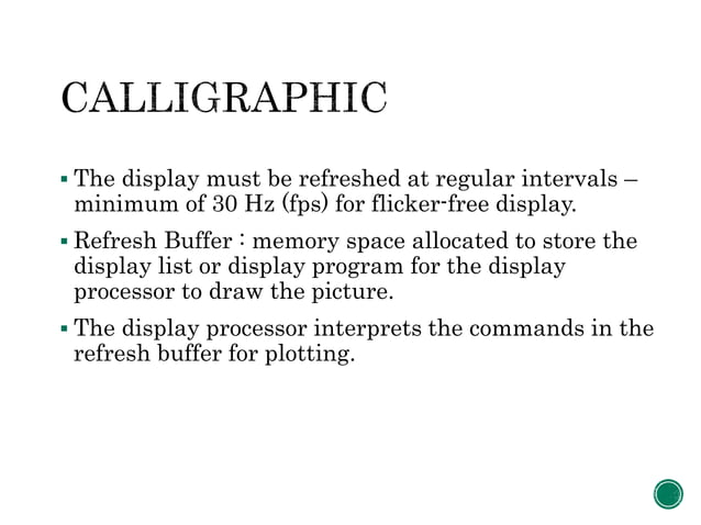 Computer Graphics - Introduction and CRT Devices | PPT