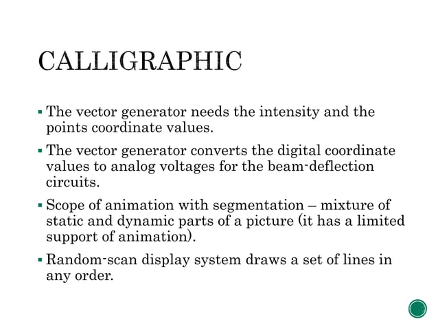 Computer Graphics - Introduction and CRT Devices | PPT