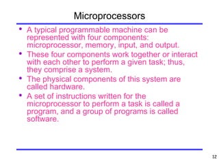Chapter 1-Microprocessors, Microcomputers, and Assembly Language | PDF