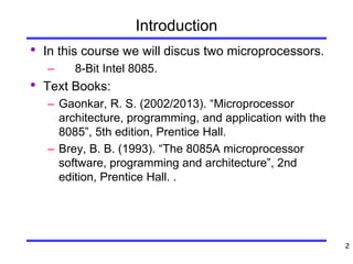 Chapter 1-Microprocessors, Microcomputers, and Assembly Language | PDF
