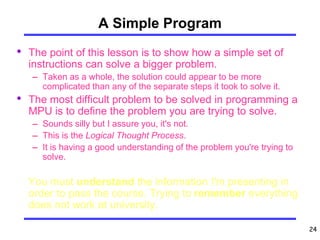 Chapter 1-Microprocessors, Microcomputers, and Assembly Language | PDF