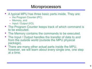 Chapter 1-Microprocessors, Microcomputers, and Assembly Language | PDF