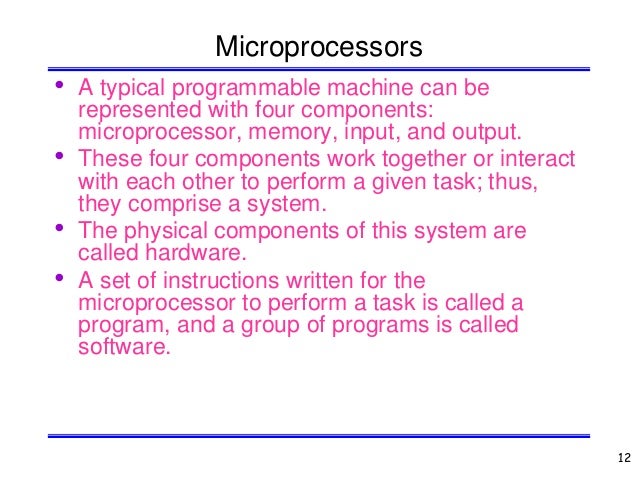 Chapter 1-Microprocessors, Microcomputers, and Assembly Language
