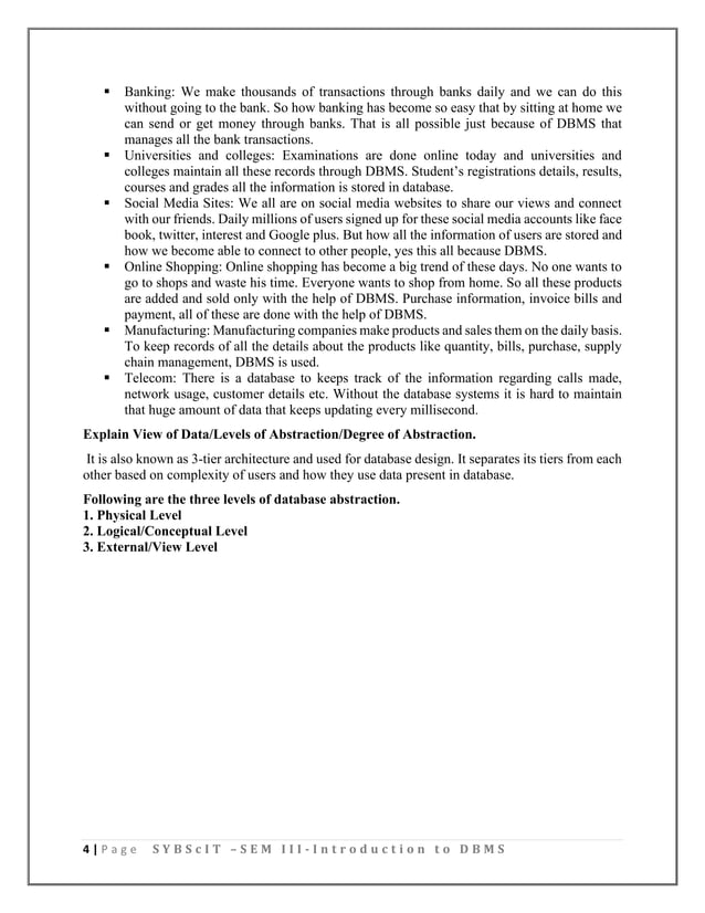 Introduction to Databases and Transactions | PDF