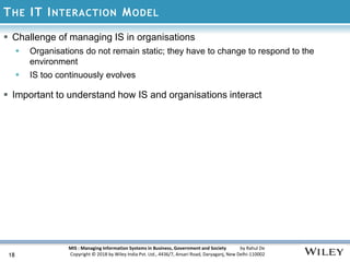 organisations and information systems | PPT