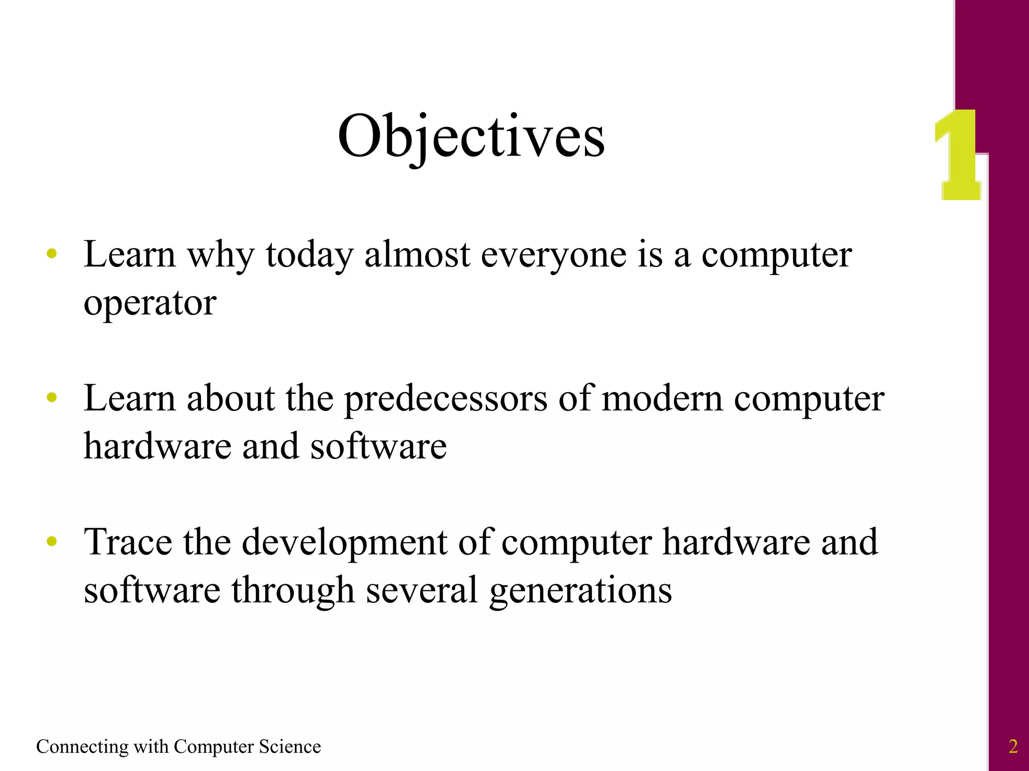 A brief history of computing | PPT