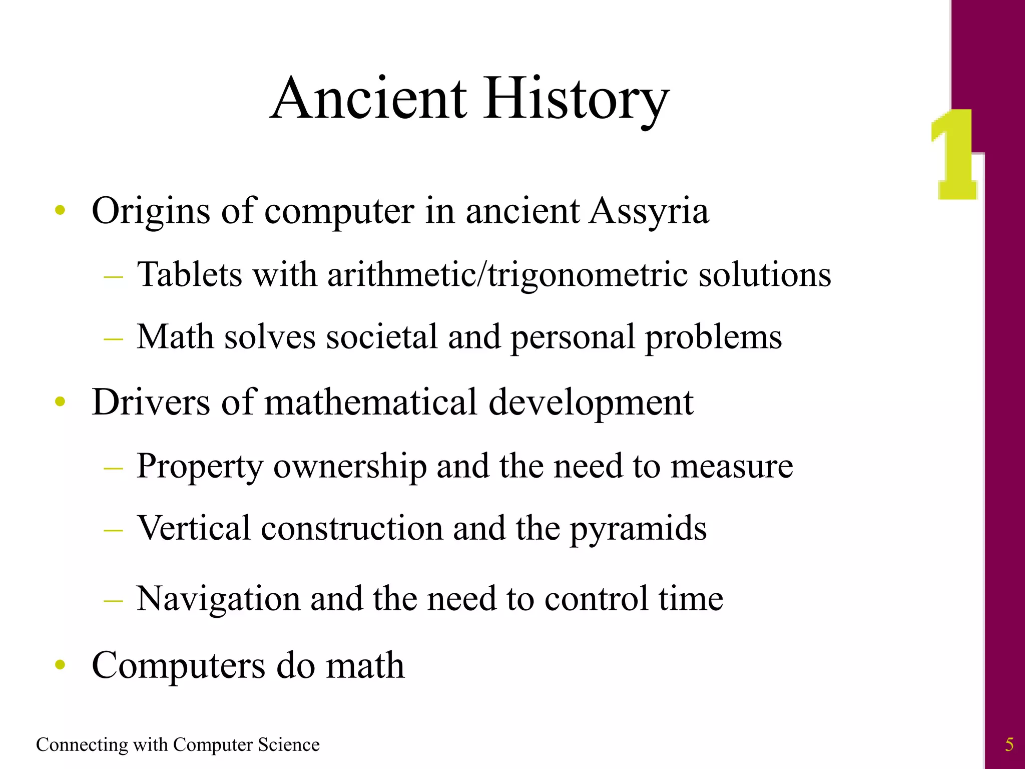 A brief history of computing | PPT