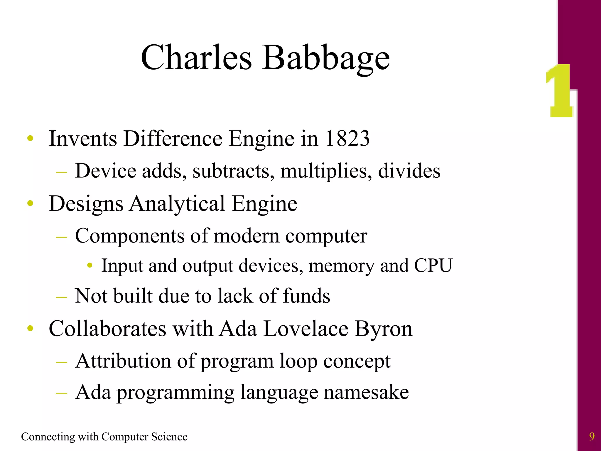 A brief history of computing | PPT